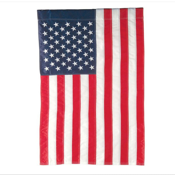 Evergreen - American Flag House Applique Flag-Debbie's Hallmark ...